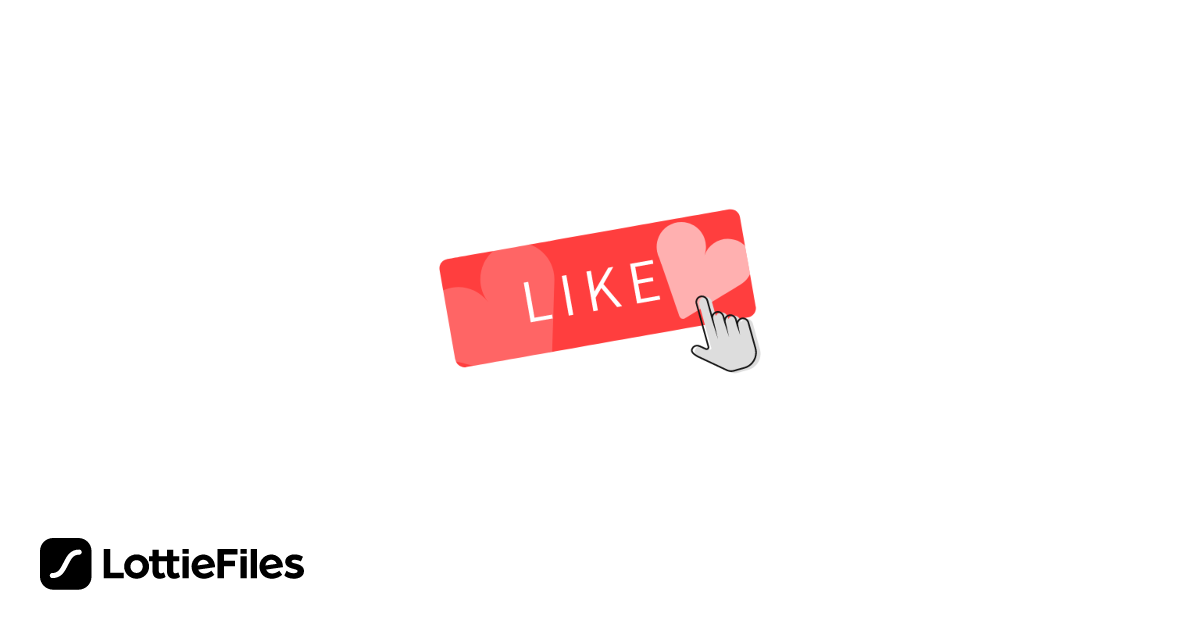 Free like button Animation by Chai | LottieFiles