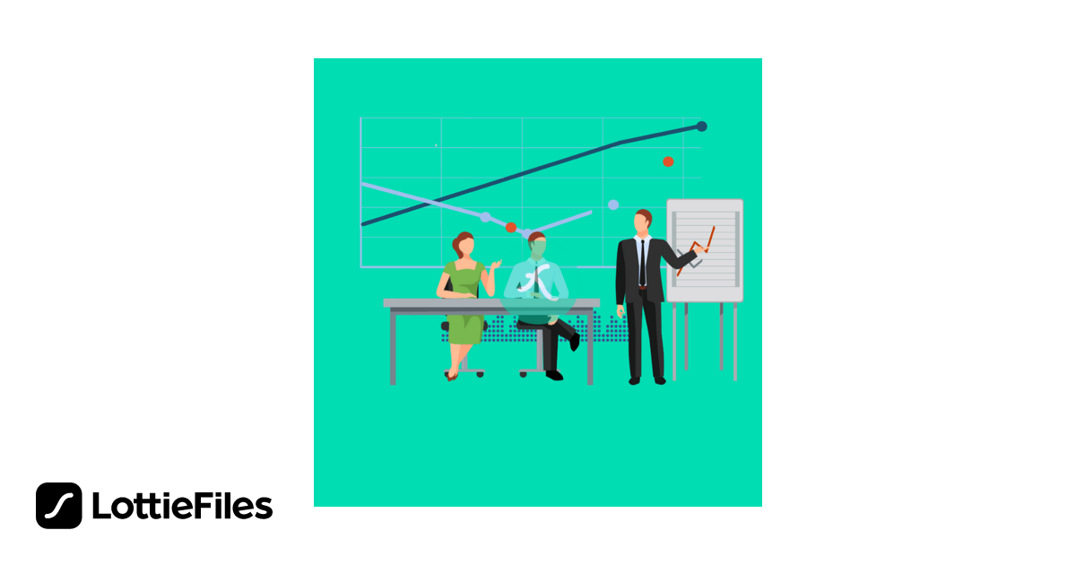Free Business growth Lottie JSON animation Animation by Weblodge ...
