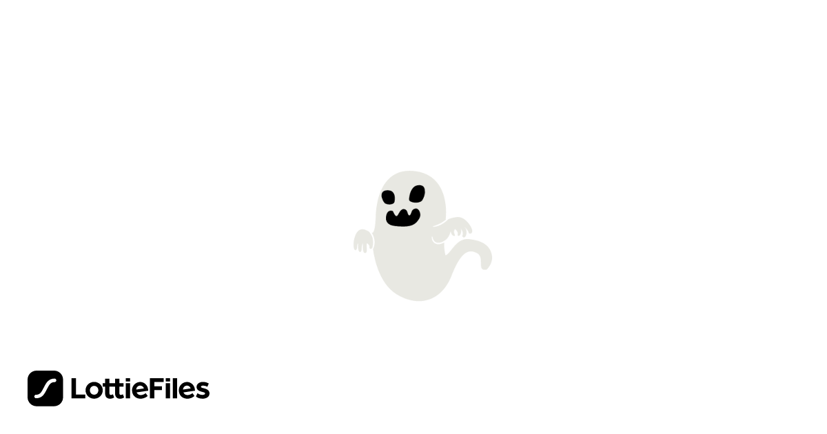 Free ghost Animation by Anna | LottieFiles