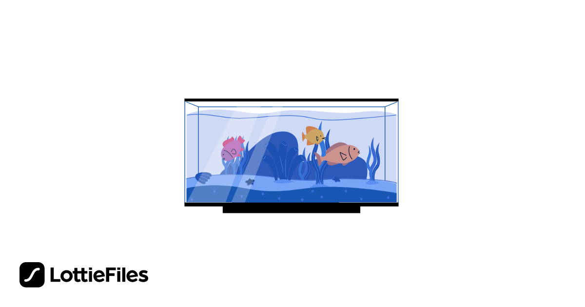 Free Blue Aquarium Animation by Tamaghna Banerjee | LottieFiles