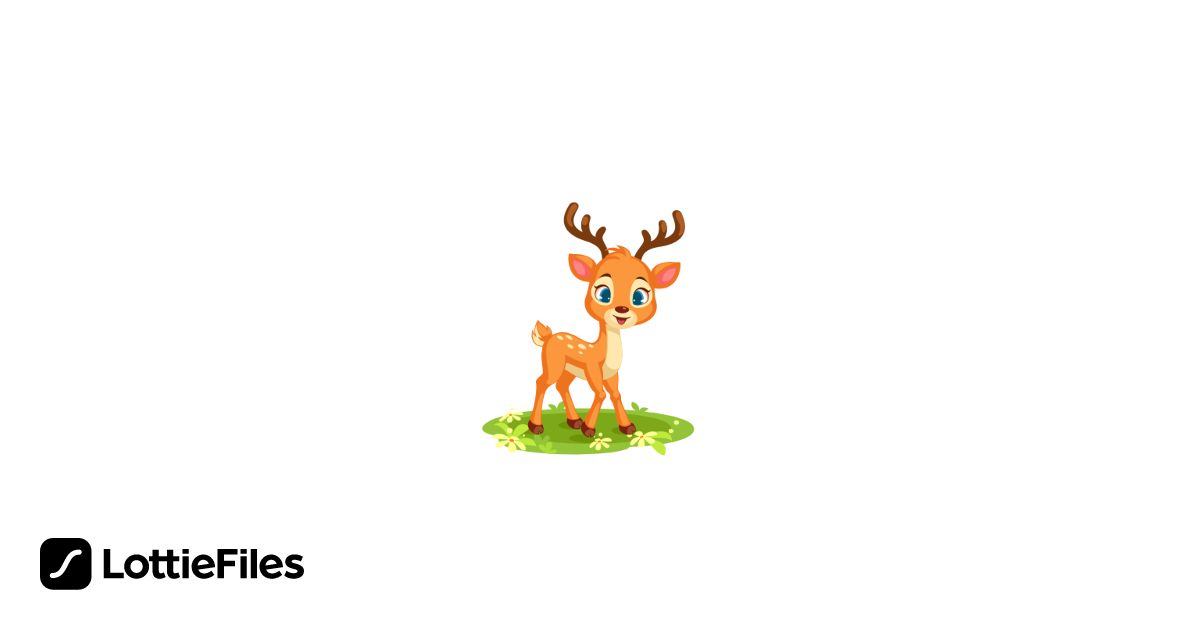 Free Deer Animation by Pavithra Wijesooriya | LottieFiles