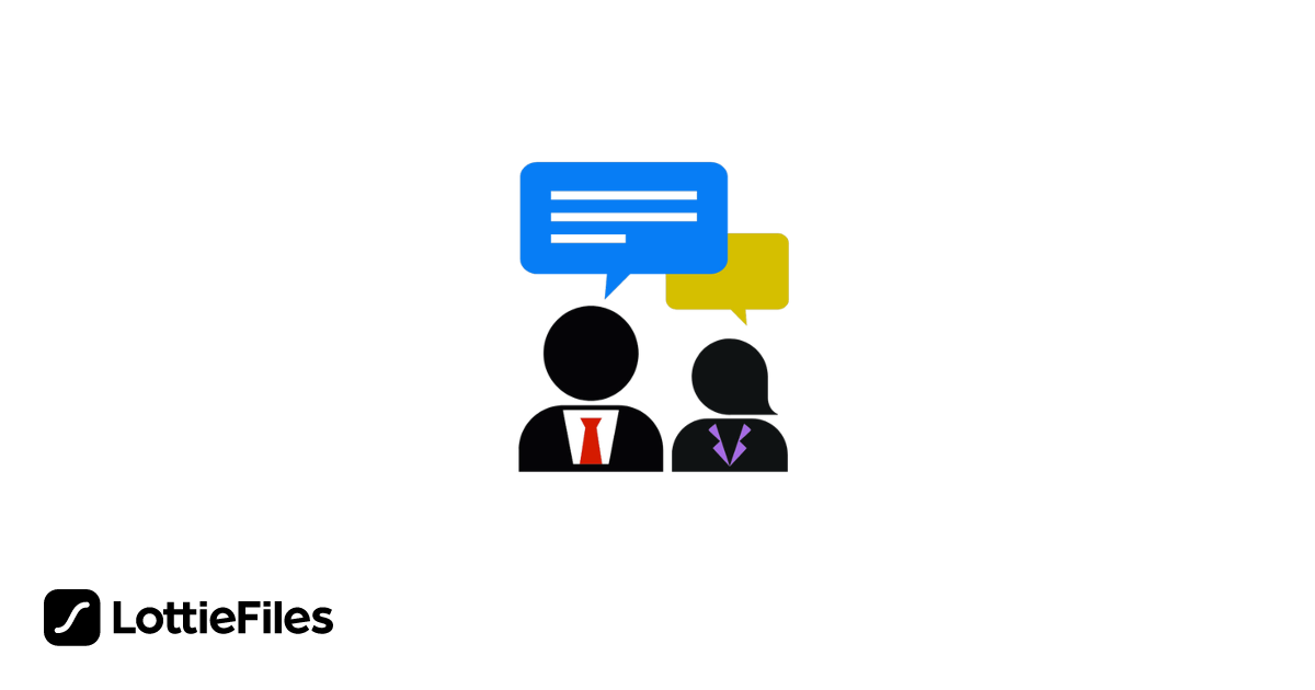Free Business Chat Animation by | LottieFiles