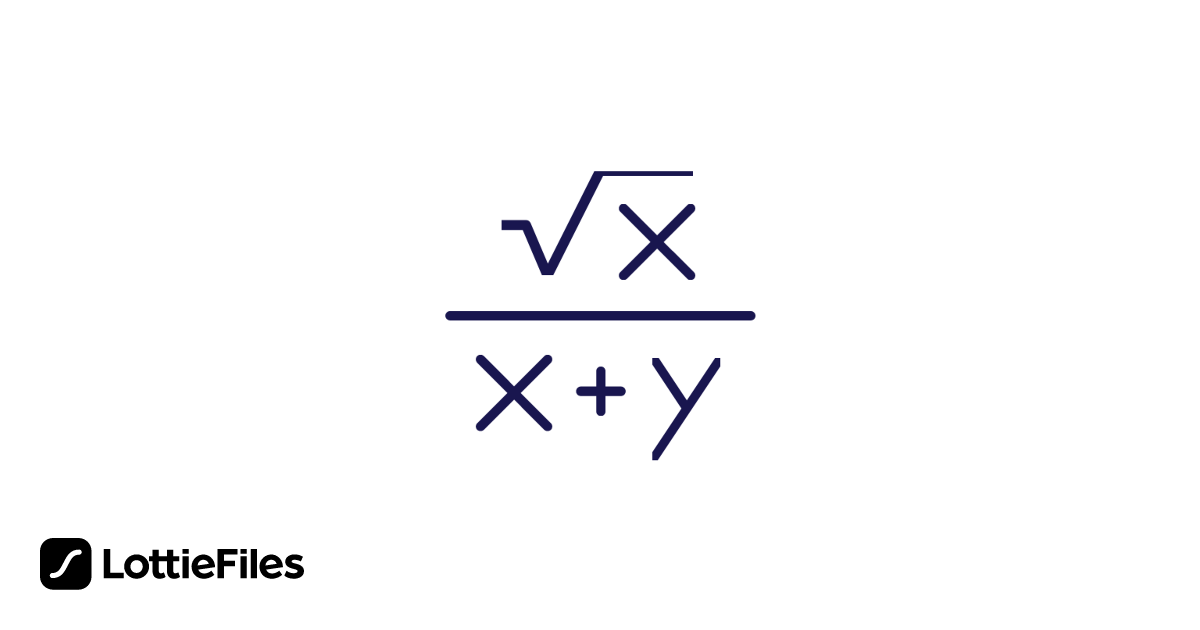 Free Maths Animation by Mithril | LottieFiles