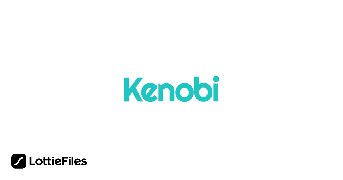 Free Kenobi Lottie Logo Animation Animation by Dots & Outlines ...