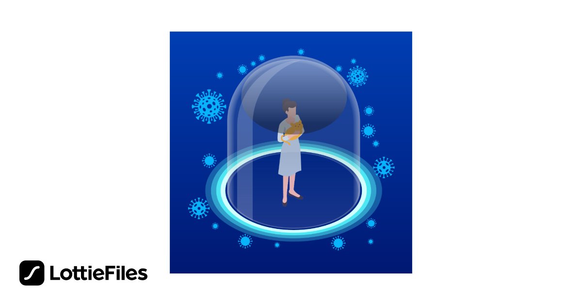 Free Stay inside and stay safe Animation by Xero Hub | LottieFiles