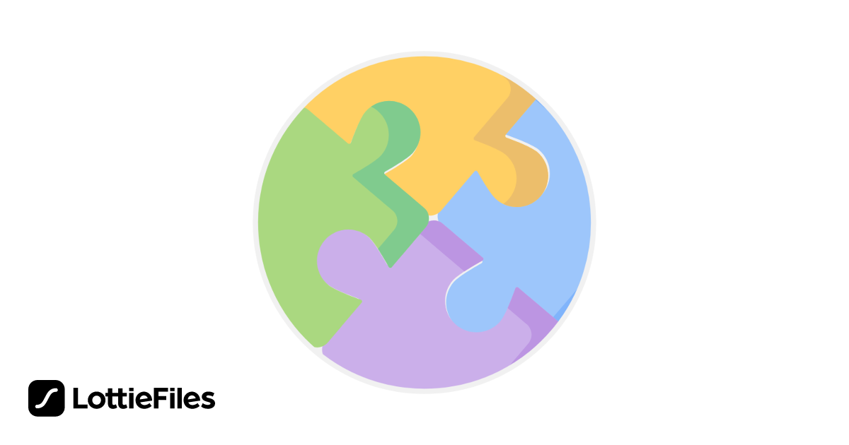 Free Puzzle animation Animation by MD Abdur | LottieFiles