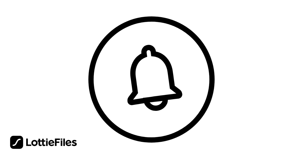 Free Notification Bell Animation by Nikhita Sancheti | LottieFiles