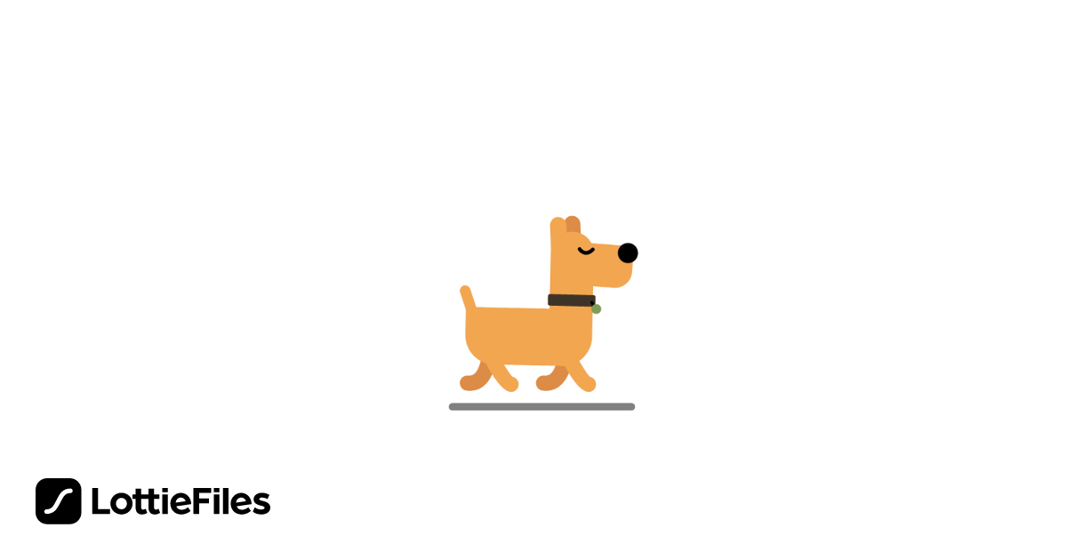 Free Moody Dog Animation by Bashir | LottieFiles