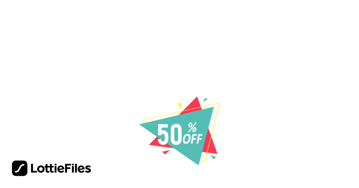 Free Discount Animation by Alec | LottieFiles
