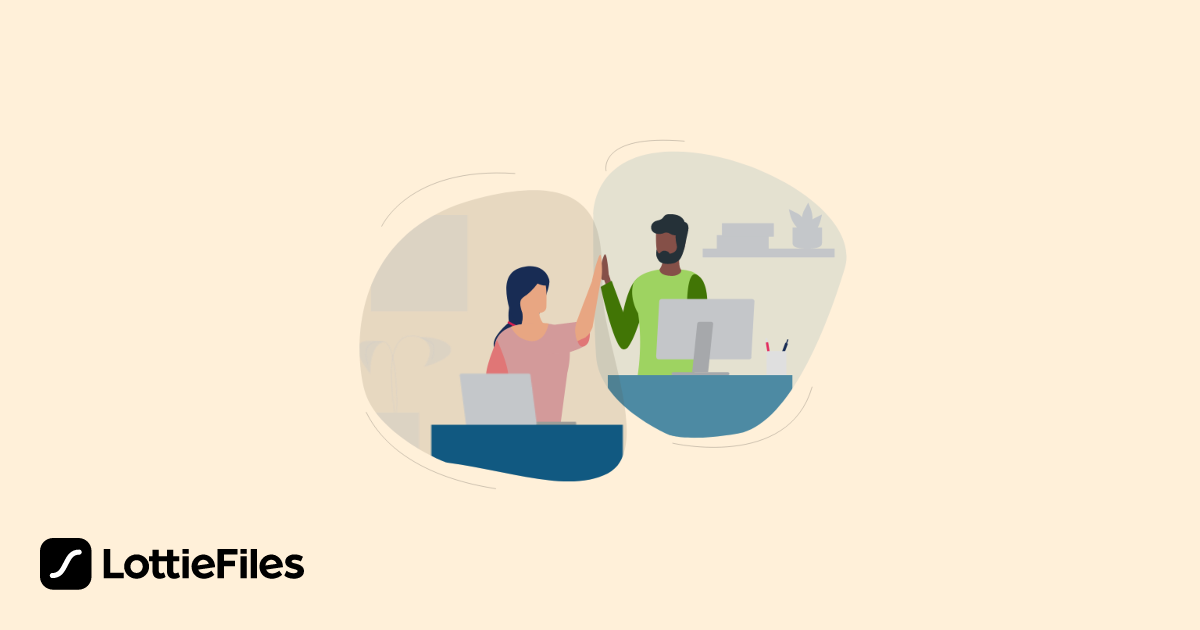 Free cooperation Animation by DCE | LottieFiles