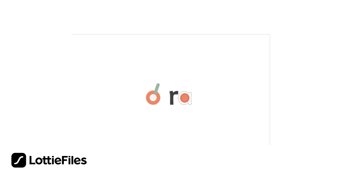 Free logo name Animation by Sora (Maryam) | LottieFiles