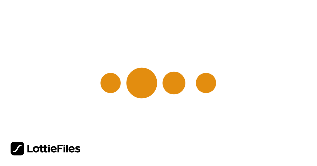 Free Wave loading orange Animation by Sharafat | LottieFiles
