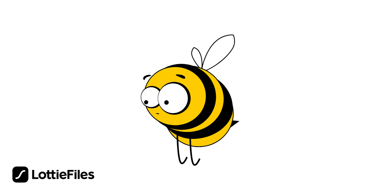 Free Bee - lounging Animation by Artemiy | LottieFiles