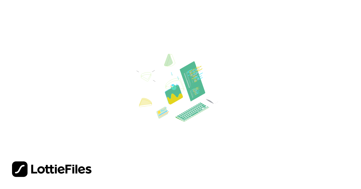 Free Lime Digital Hero Animation by Pati | LottieFiles