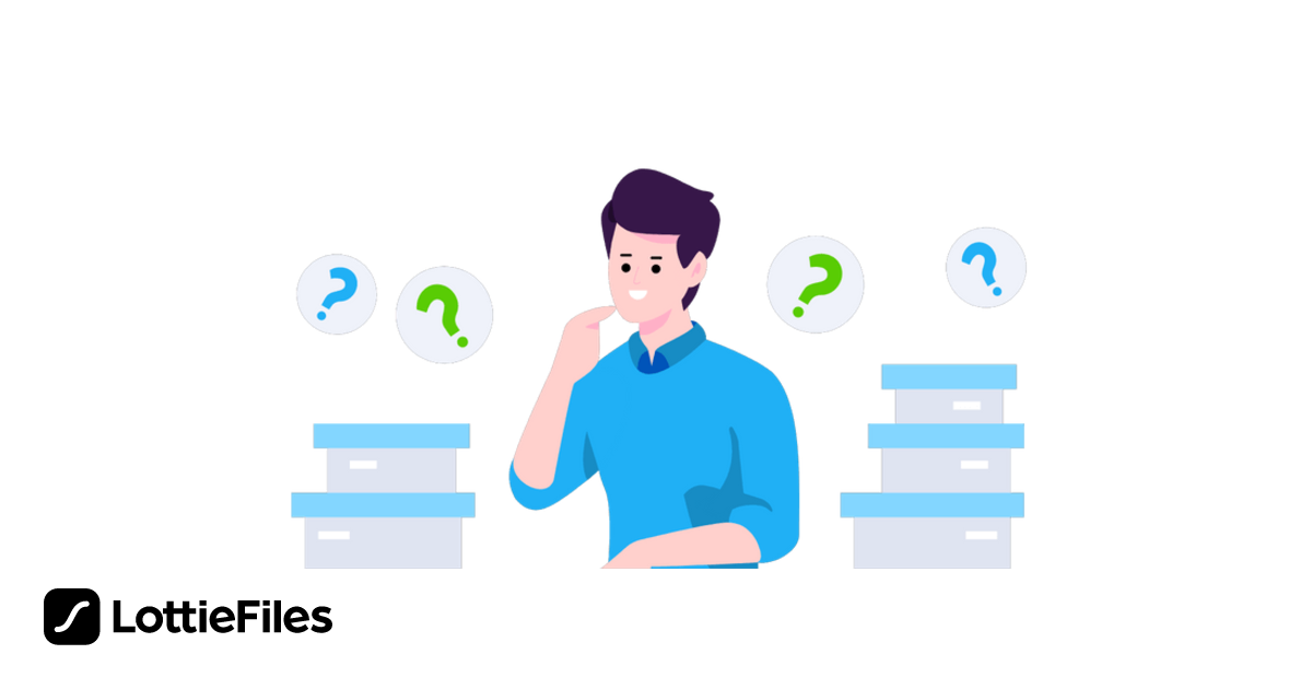 Free thinking man Animation by MEminAta | LottieFiles