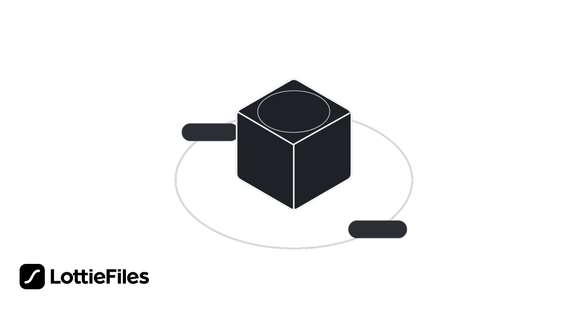 Free Cube for pricing Lottie JSON animation Animation by Weblodge ...
