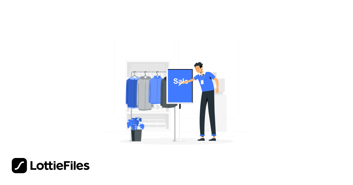 Free clothes sale animation Animation by Rehman_javed | LottieFiles