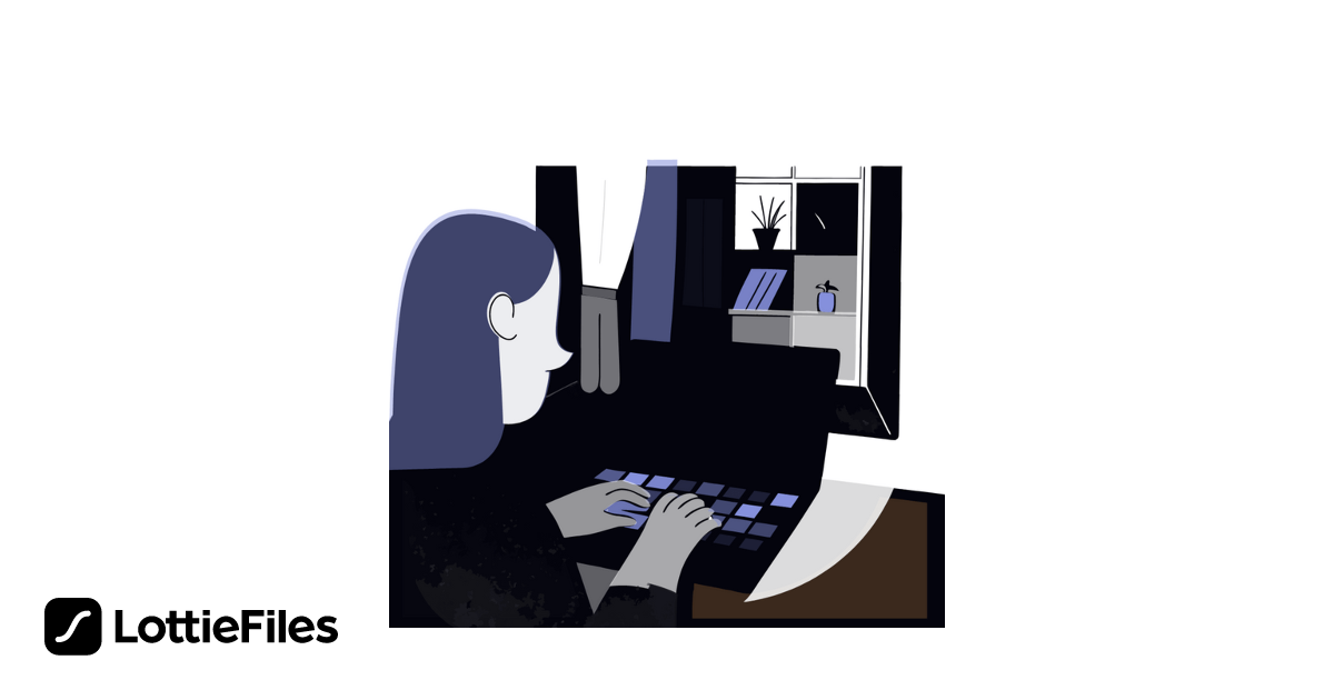 Free A girl searching for hotels Animation by Red | LottieFiles