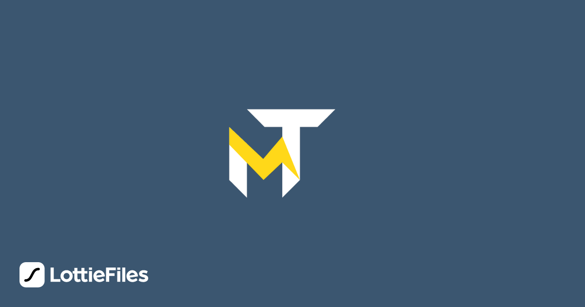 Free MT elektro logo Lottie JSON animation Animation by Weblodge ...