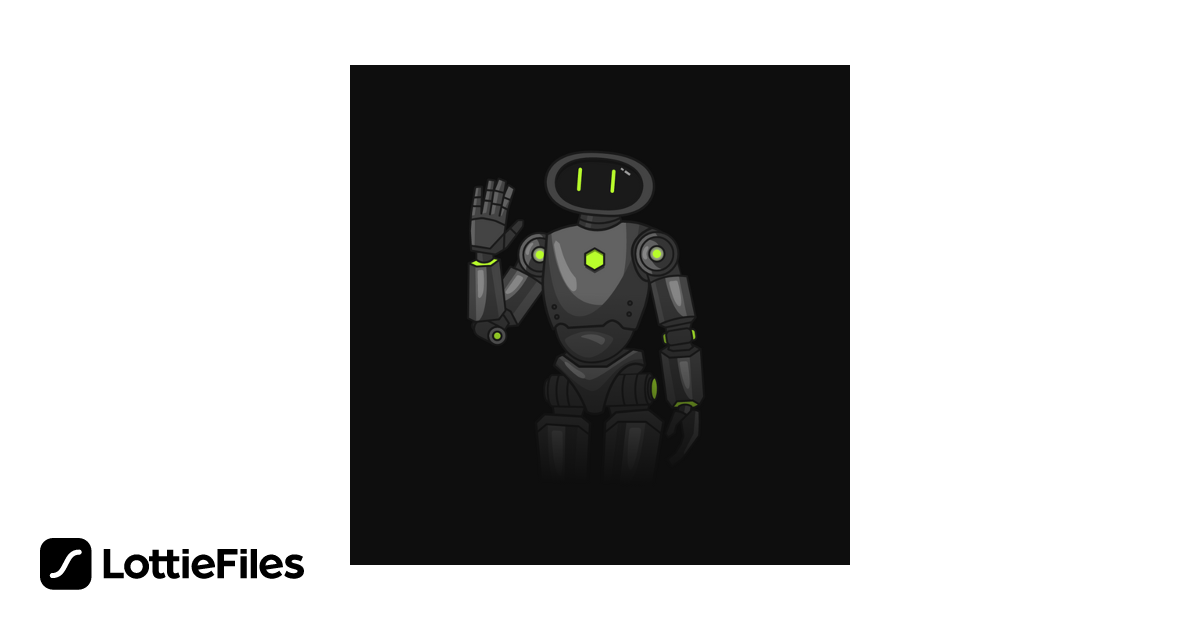 Free Robot Animation by stepangoluzin | LottieFiles