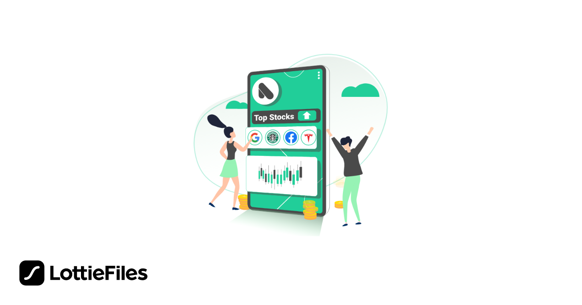 Free On Boarding Animation - Top Stocks Animation by Viky | LottieFiles