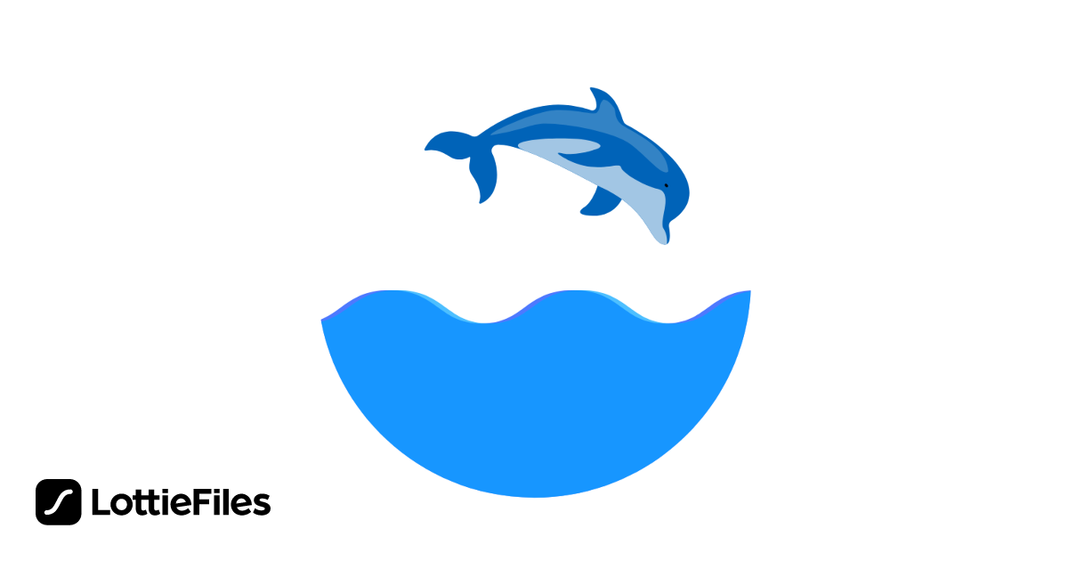 Free Dolphin_Jump_1 Animation by Ali Abbas | LottieFiles