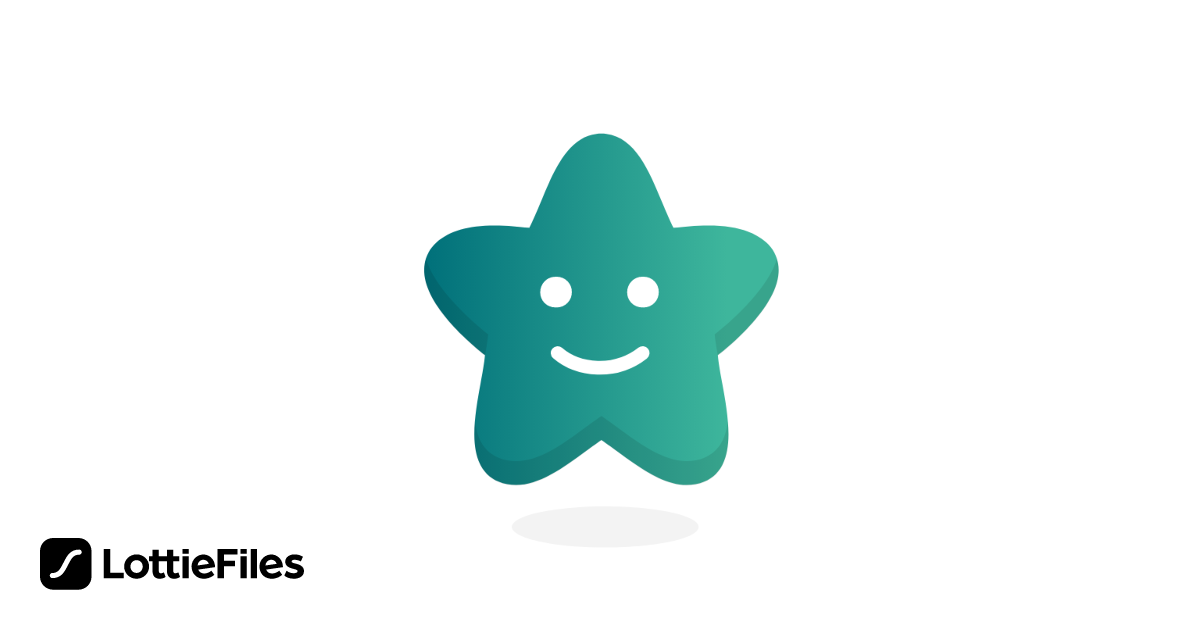 Free Smiling Star Animation by Hasan Almasi | LottieFiles