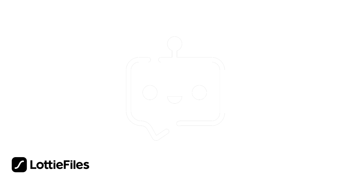 Free White chat animation Animation by Yomal Karunanayake | LottieFiles
