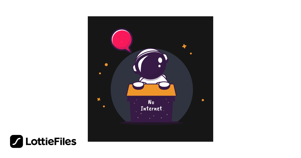 Free No Internet Connection Animation by Front Link | LottieFiles