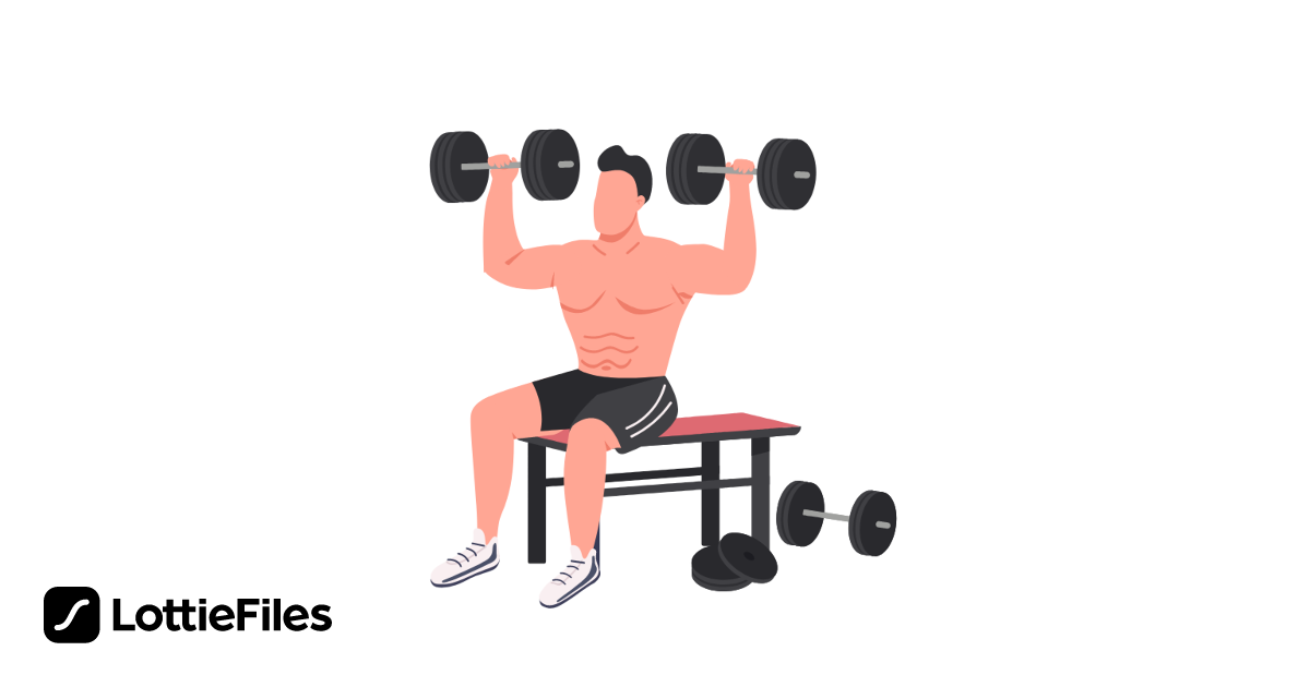 Free Weight lifting Animation by Rahan Bony | LottieFiles