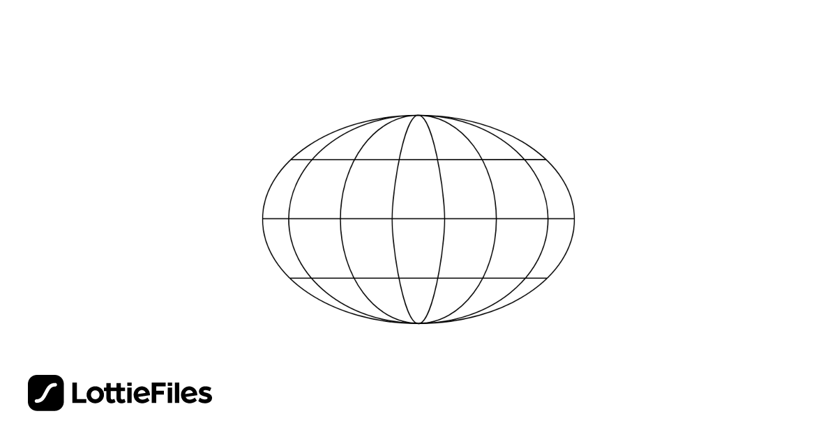 Free Wireframe globe Animation by Stephanie Ma | LottieFiles