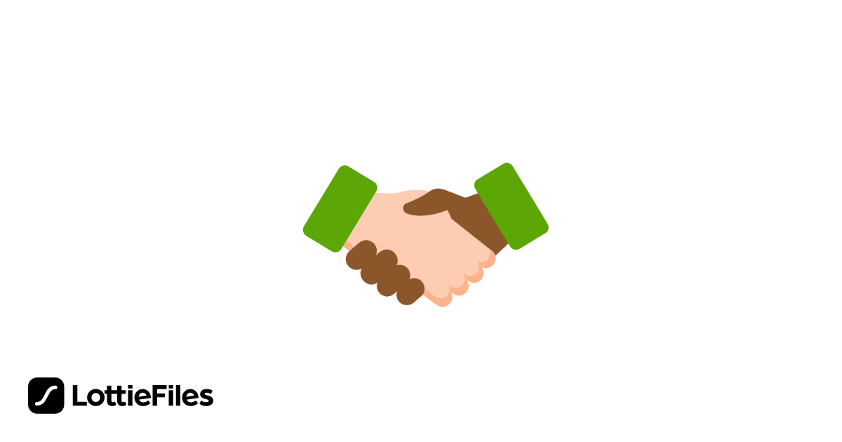 Free Green handshake Animation by Doutti Burundi | LottieFiles