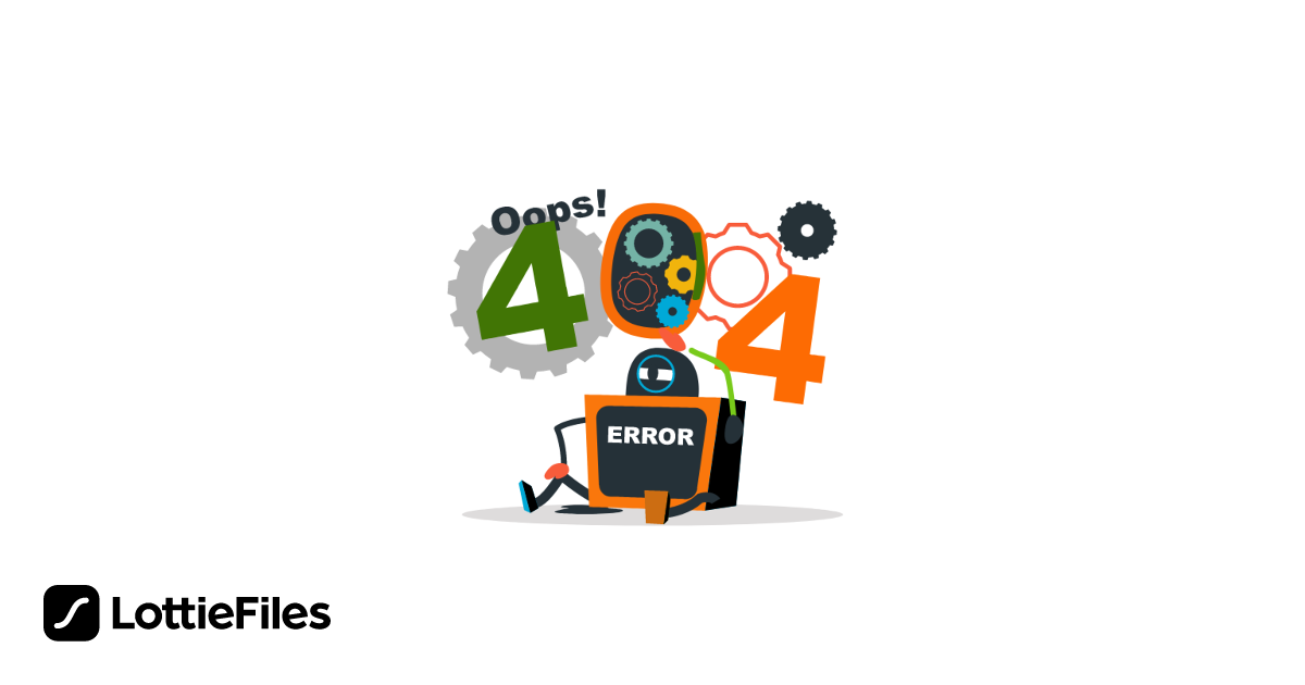 Free s2s Error page Animation by Okiri George | LottieFiles
