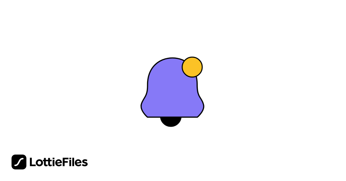 Free Notification Animation by Fab | LottieFiles