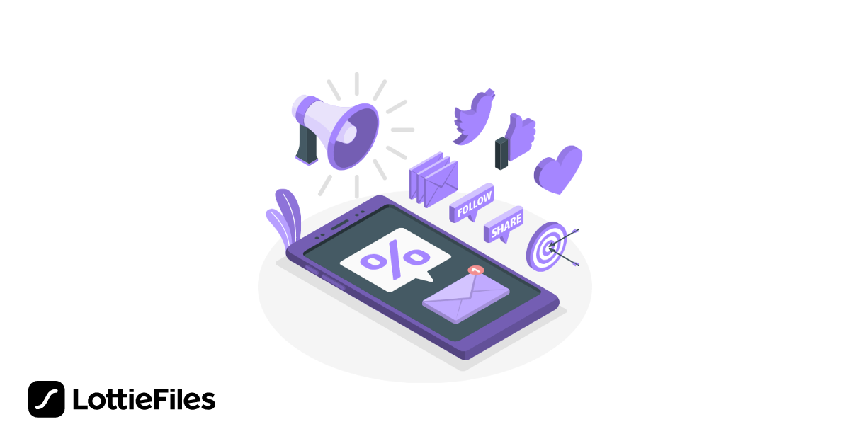 Free Marketing Animation by Mahendra | LottieFiles