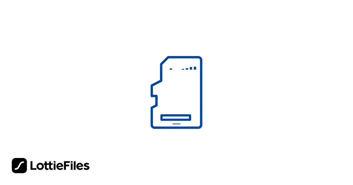 Free micro sd Animation by Kaike Ribeiro Pereira | LottieFiles
