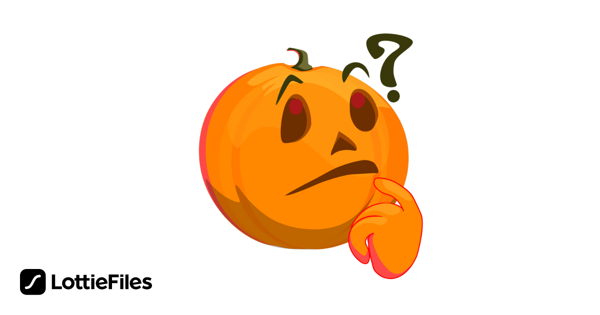 Free Emoji (Hmm) (Happy Halloween Day) Animation by Y | LottieFiles