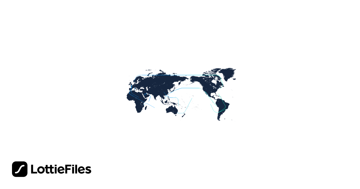 Free Homepage -map dark blue 1 Animation by Jose | LottieFiles