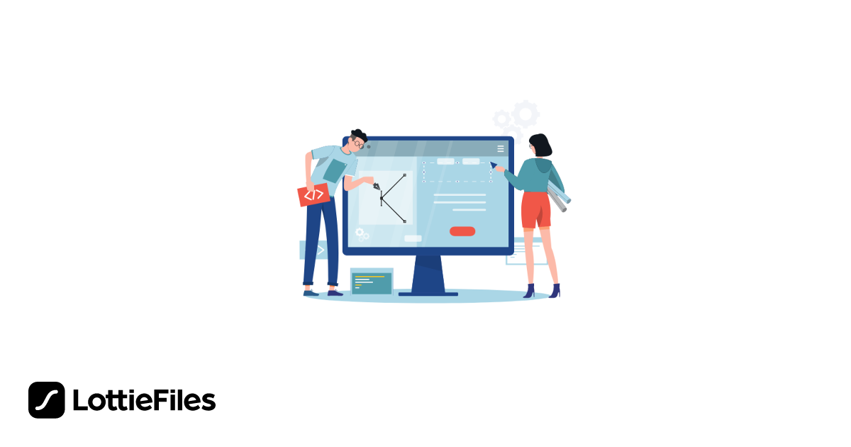 Free web development Animation by Jorge Gómez | LottieFiles