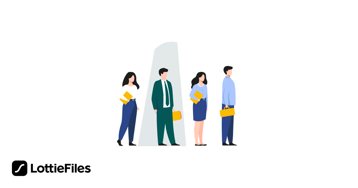 Free In a queue Animation by Rahul | LottieFiles