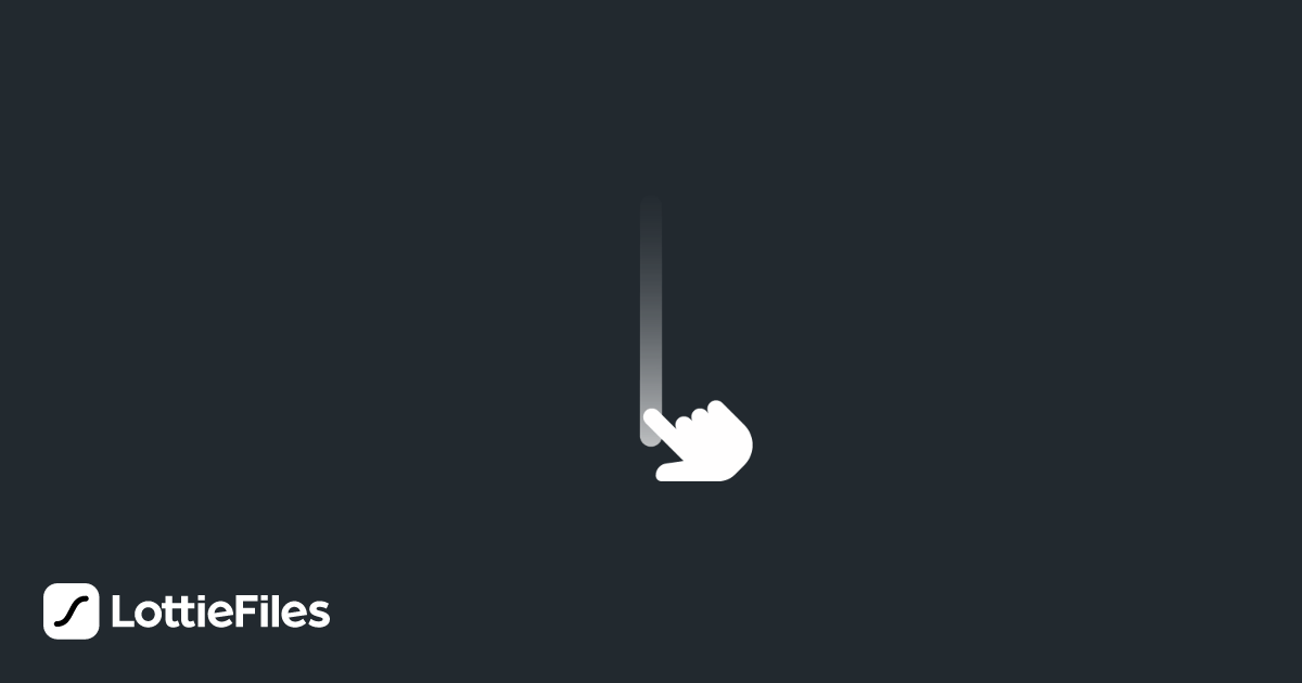 Free Swipe Down Gesture Animation by Samar | LottieFiles