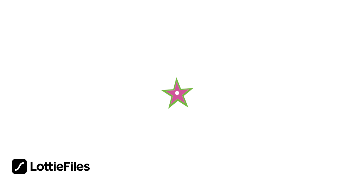 Free star , growing then back to normal loop Animation by Satyam ...