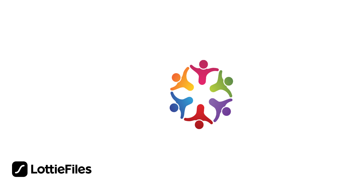 Free Community Symbol Animation by Bashir | LottieFiles