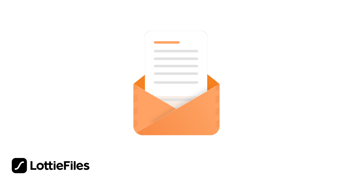 Free Email Animation by Anupam | LottieFiles