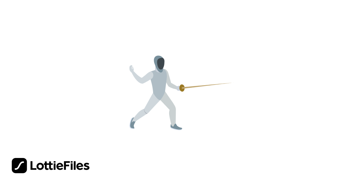 Free Fencing Animation by Aexr Graphics | LottieFiles