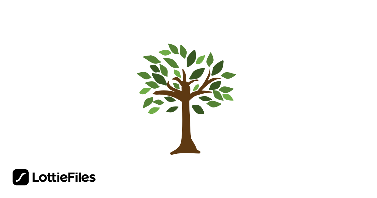 Free Chinese word Tree Animation by Muhammad Amir Sohail | LottieFiles