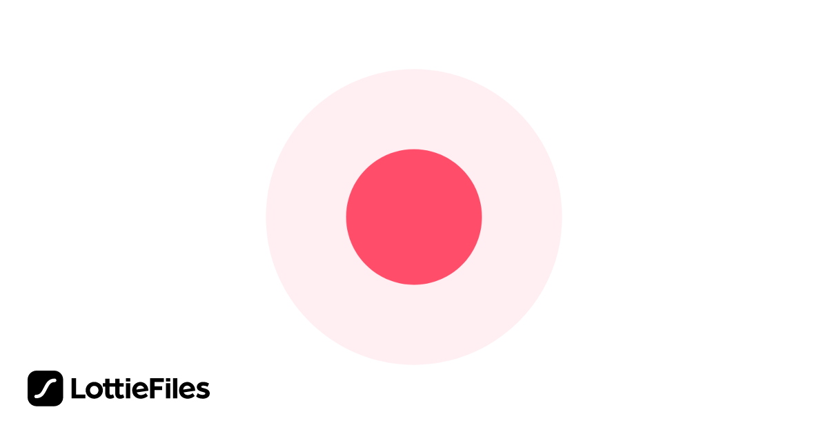 Free red dot make Animation by 강수진 | LottieFiles