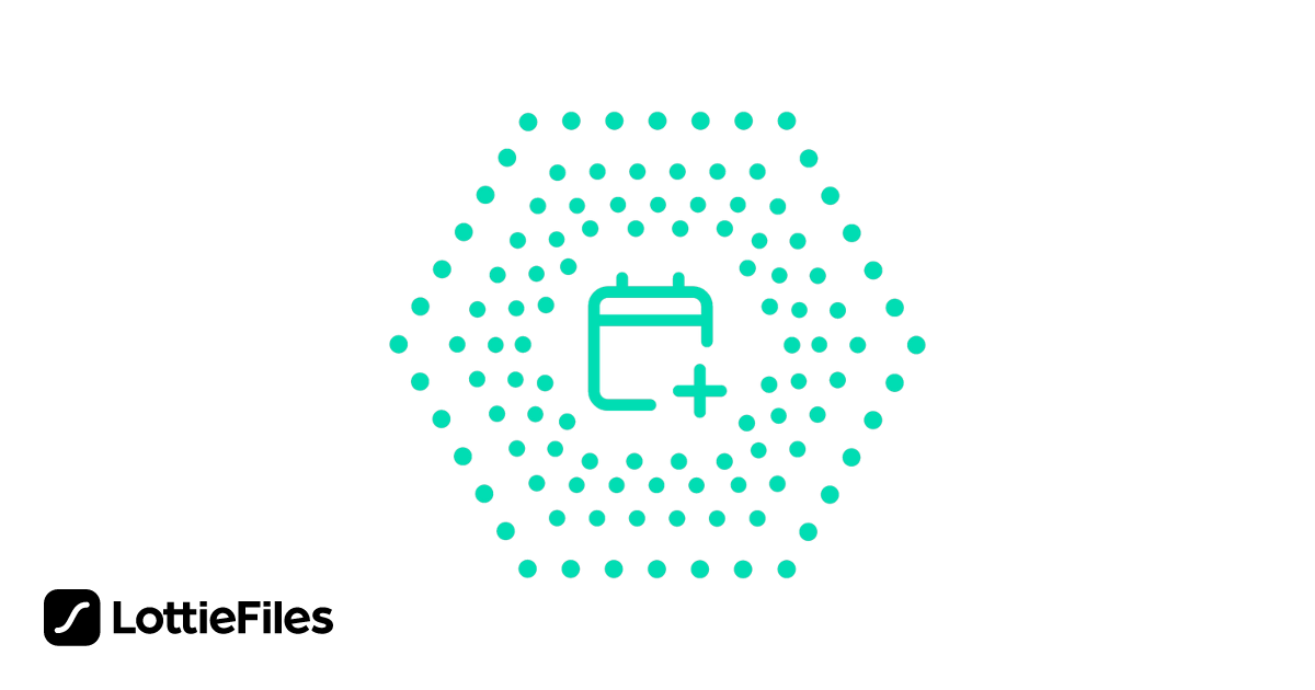 Free Calender icon Lottie JSON animation Animation by Weblodge ...