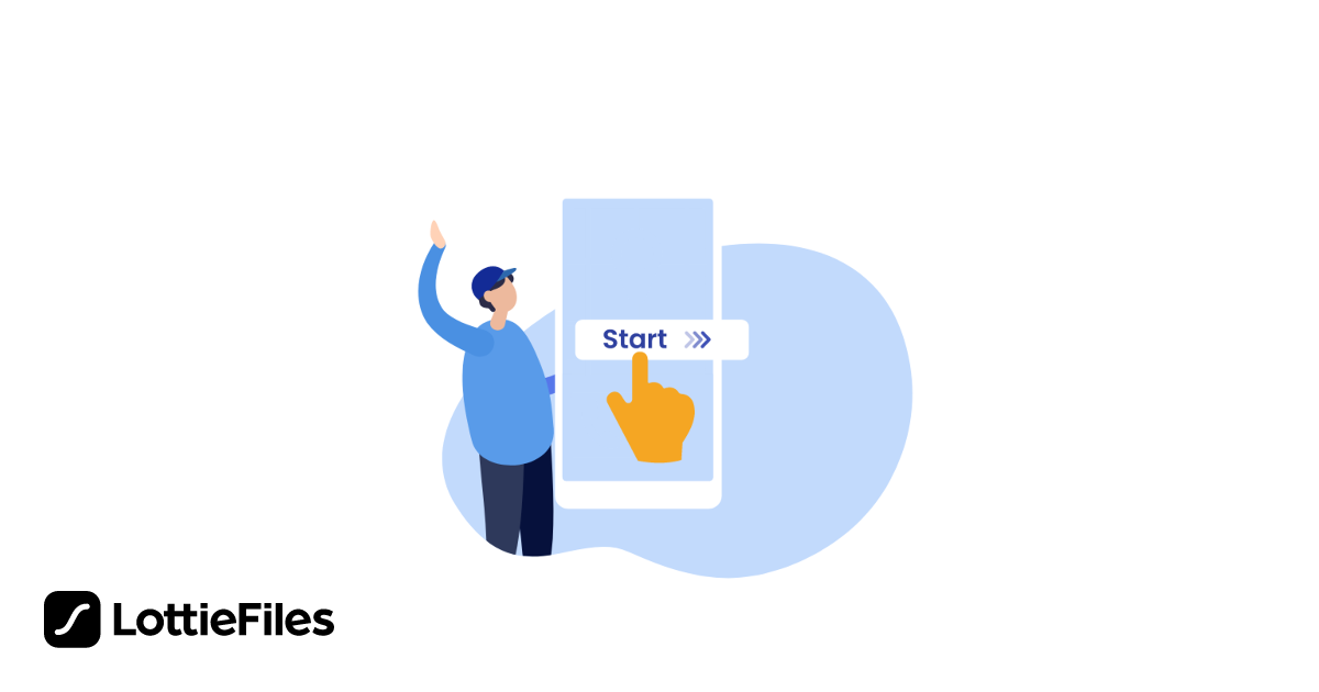 Free Tap to Start Animation by Saba | LottieFiles