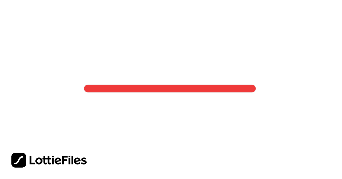 Free Red Line Expanding Animation by Julija | LottieFiles